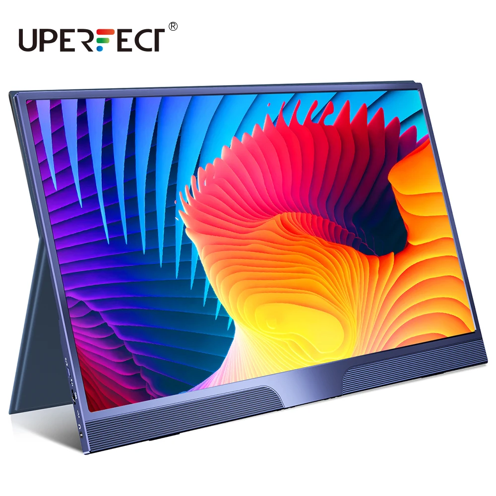 UPERFECT 15.6 polegadas USB C HDMI 1920*1080P HDR Monitor com tela ...