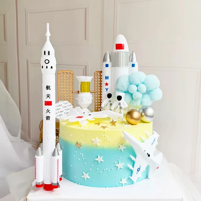Space Shuttle Cake Decorations