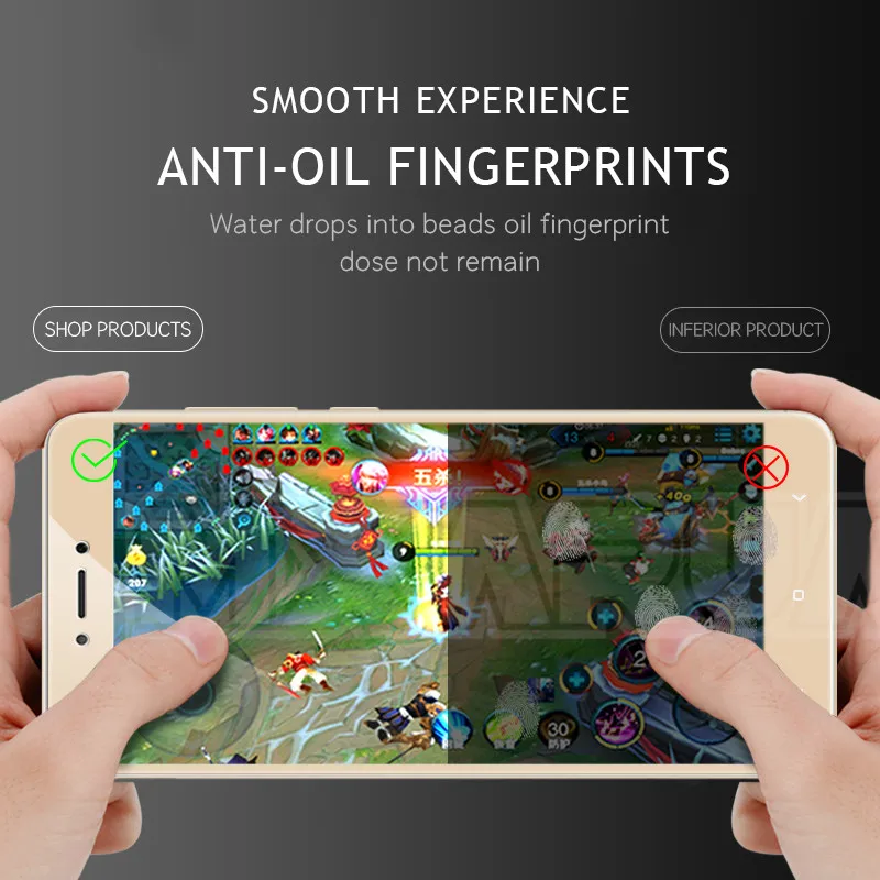 9D закаленное стекло для Xiaomi Redmi 5 Plus 5A S2 4X Redmi Note 5 5A 4 4X Pro Защитная пленка ...