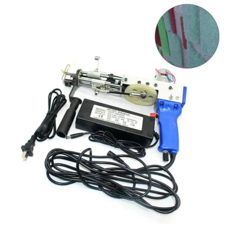 Electric Loop/Cut Pile Carpet Weaving Machine Hand Tufting Gun Rug ...