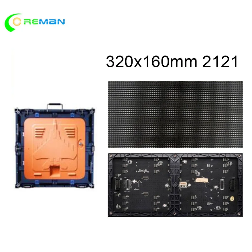 64x32 indoor RGB panel p5 indoor led module 320X160mm high quality P2.5 ...