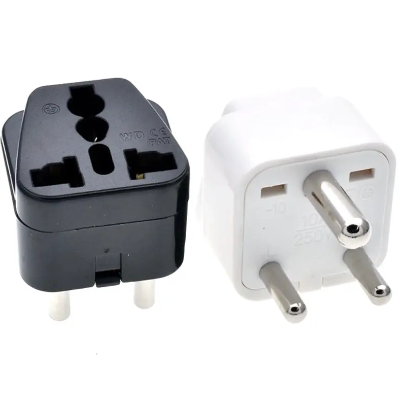 India, Sri Lanka, Nepal Travel Adapter Converter Change World Plug 10a ...
