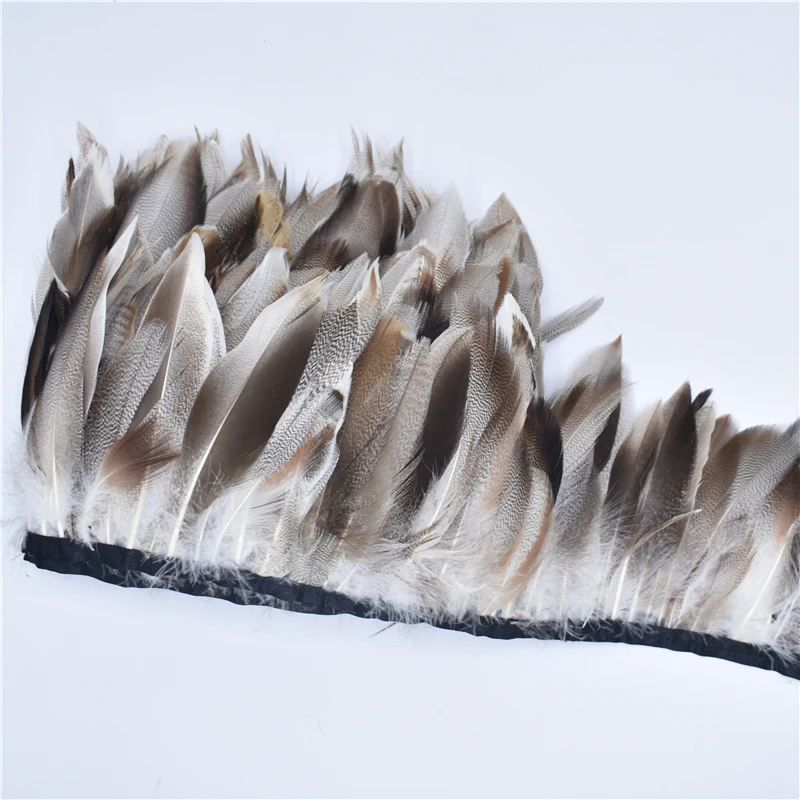 1-meter-Nat-rliche-Fasan-Feder-Trim-Fringe-Band-Gans-Fasan-Federn-f-r ...