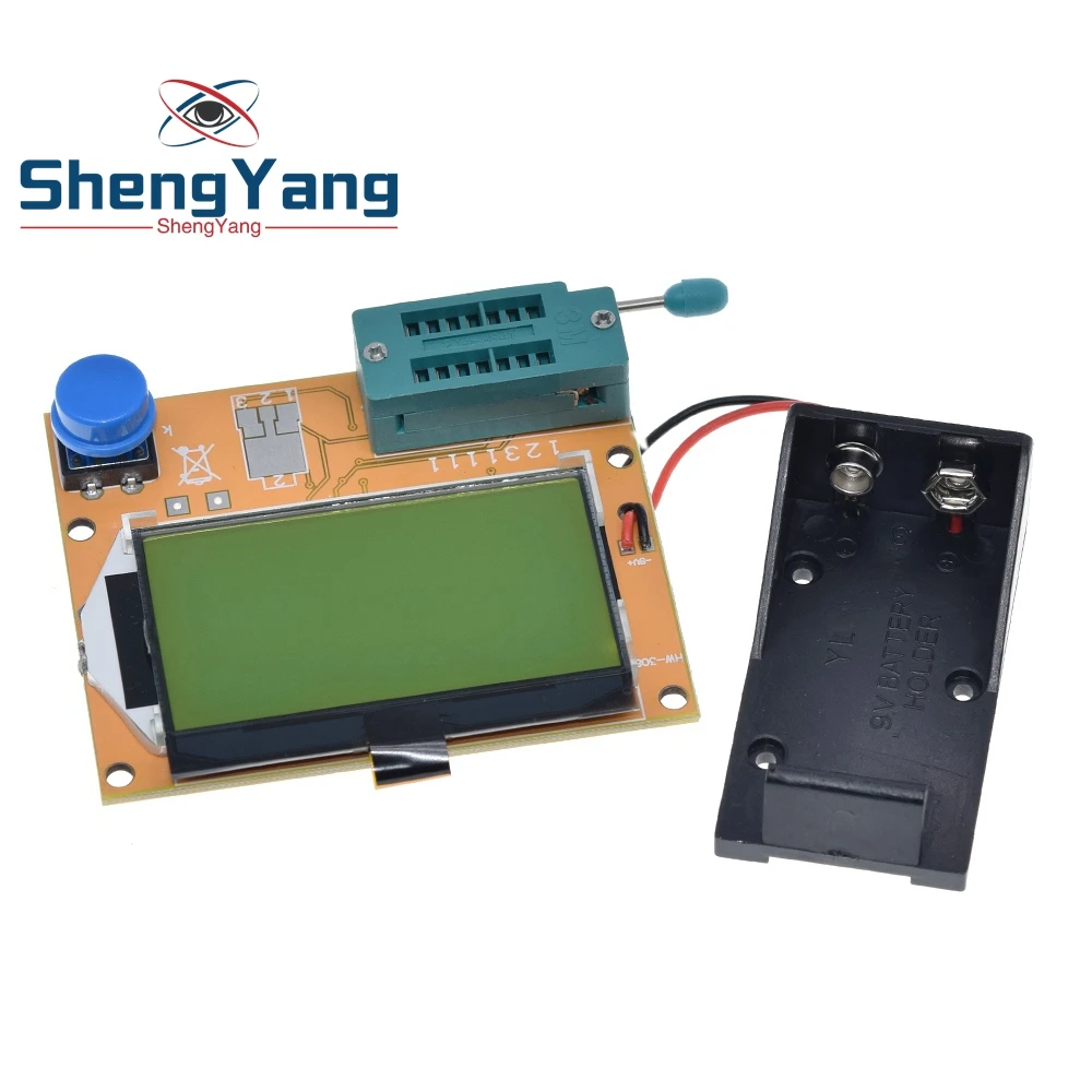 TZT-LCR-T3-Mega328-Transistor-Tester-Diode-Triode-Capacitance-ESR-Meter ...