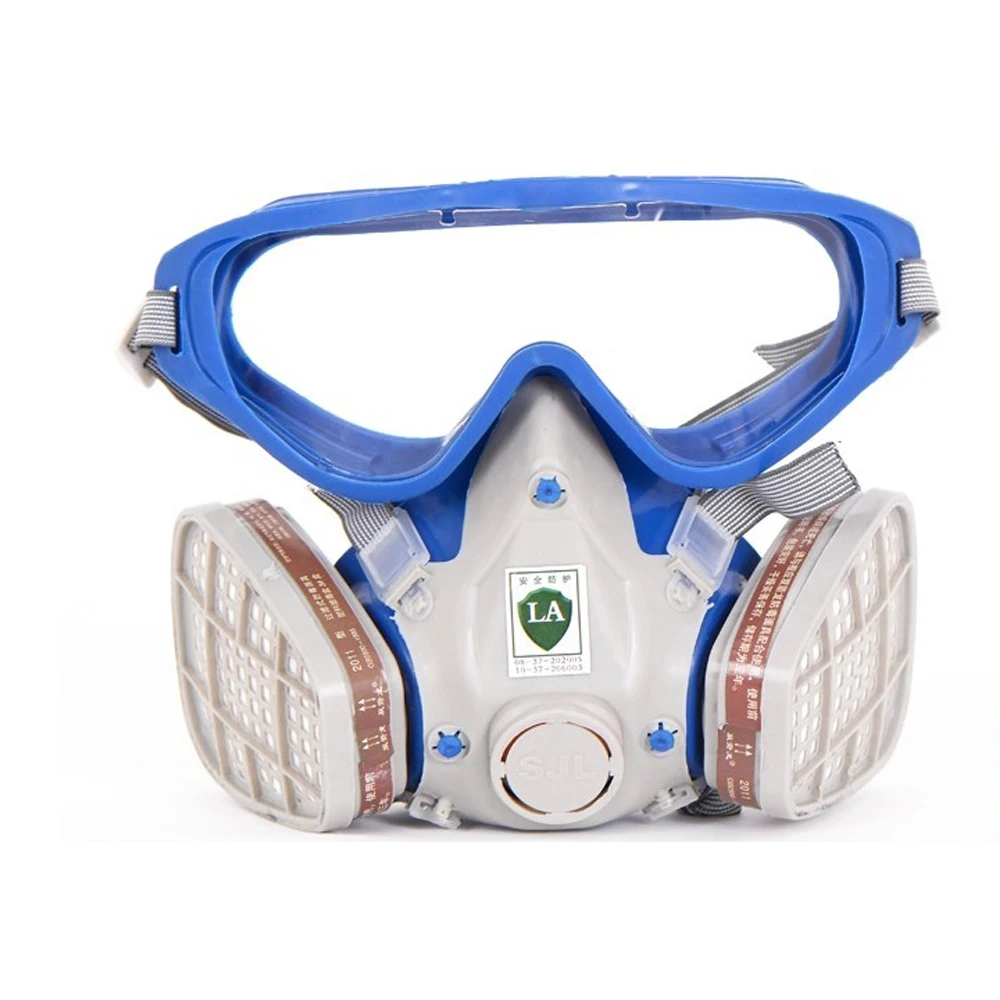 new style SJL 6200 Suit Respirator Painting Spraying Face Gas Mask with ...