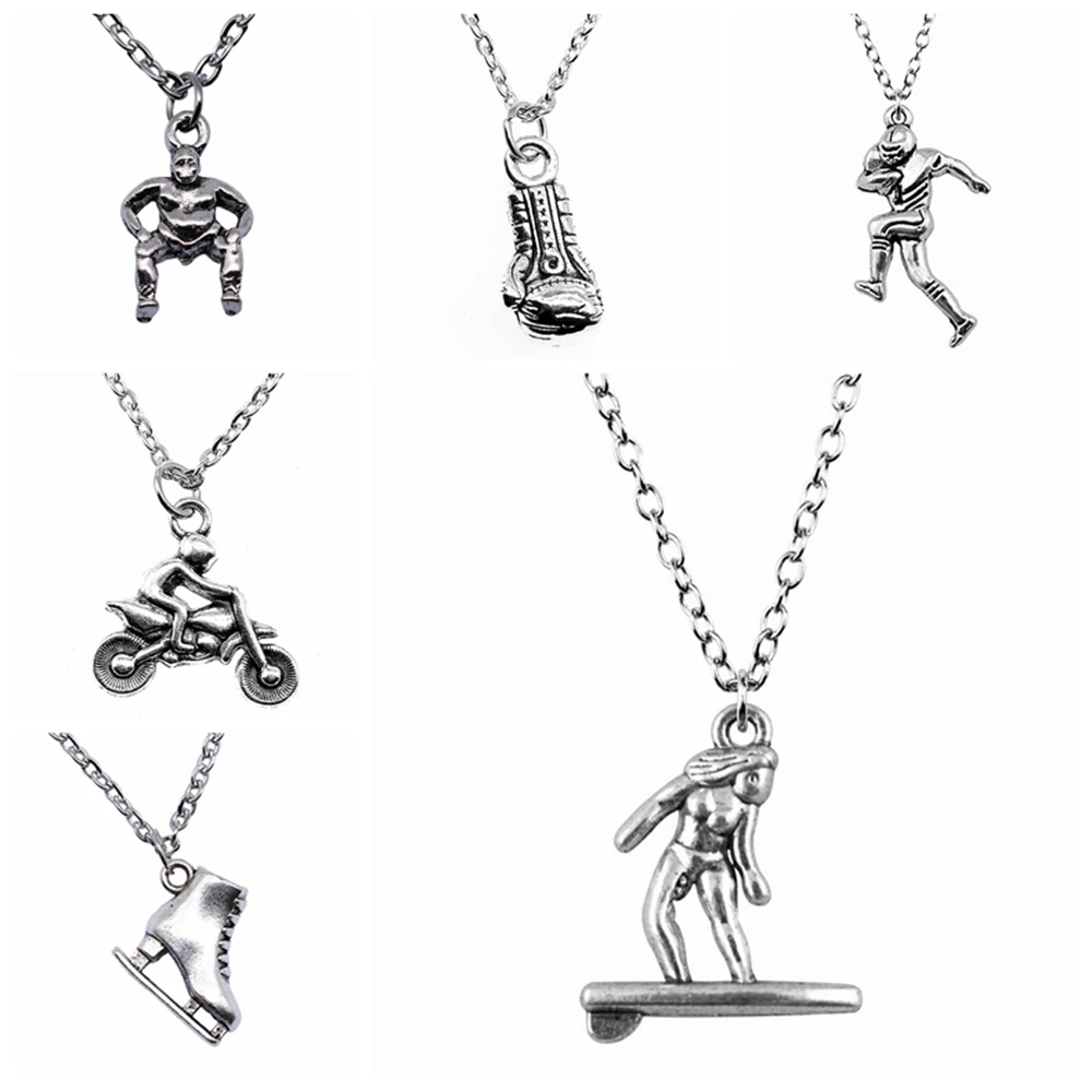 Tristana 1 Piece 26.2 Full Marathon Running Charms Necklace Jewelry For ...