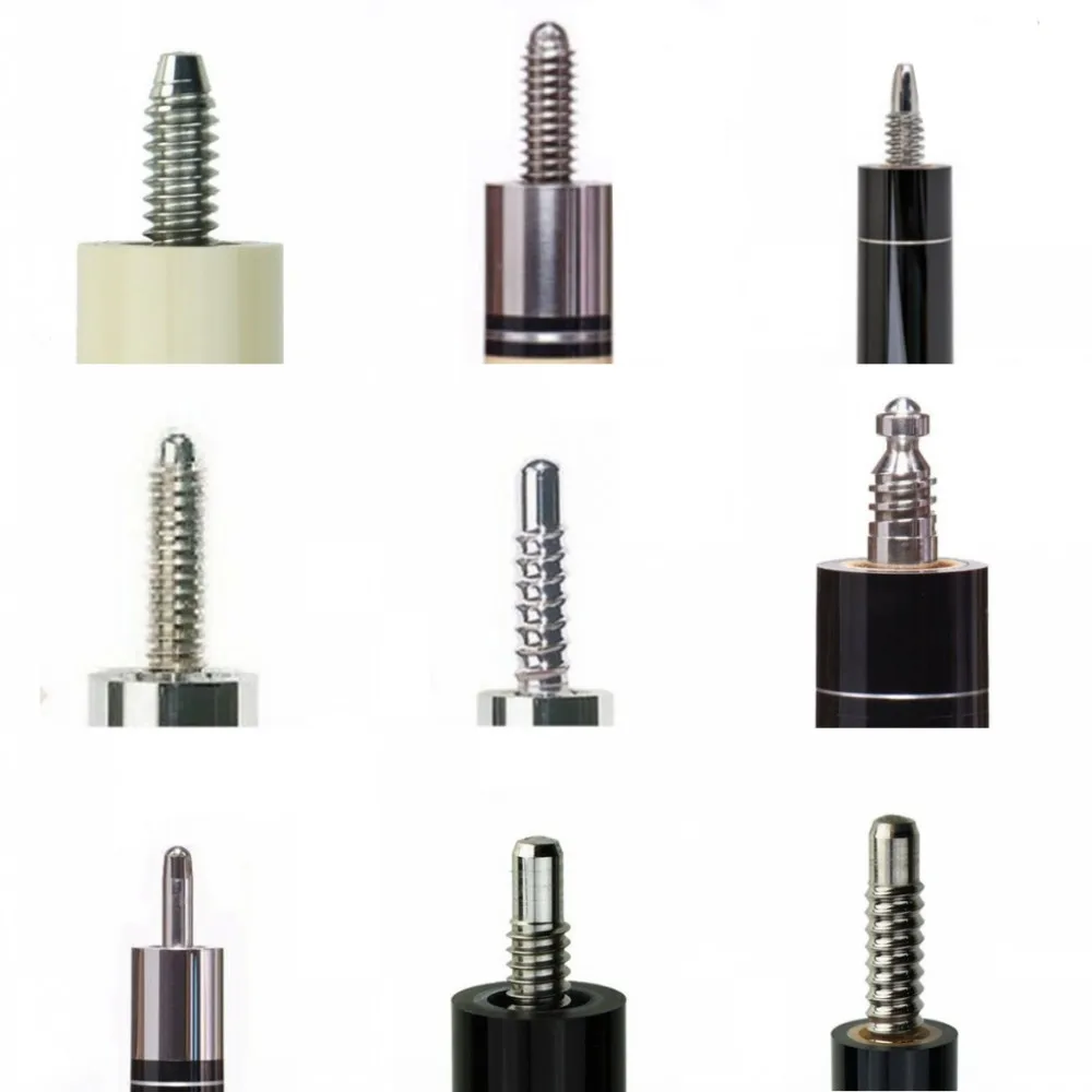 Pool Cue Thread Pins Uni Loc 3 8 10 3 8 14 Dual Force 5 16 18 Radial Pool Cue Thread Pins Uni Loc 3 8 10 3 8 14 Dual Force 5 16 18 Radial