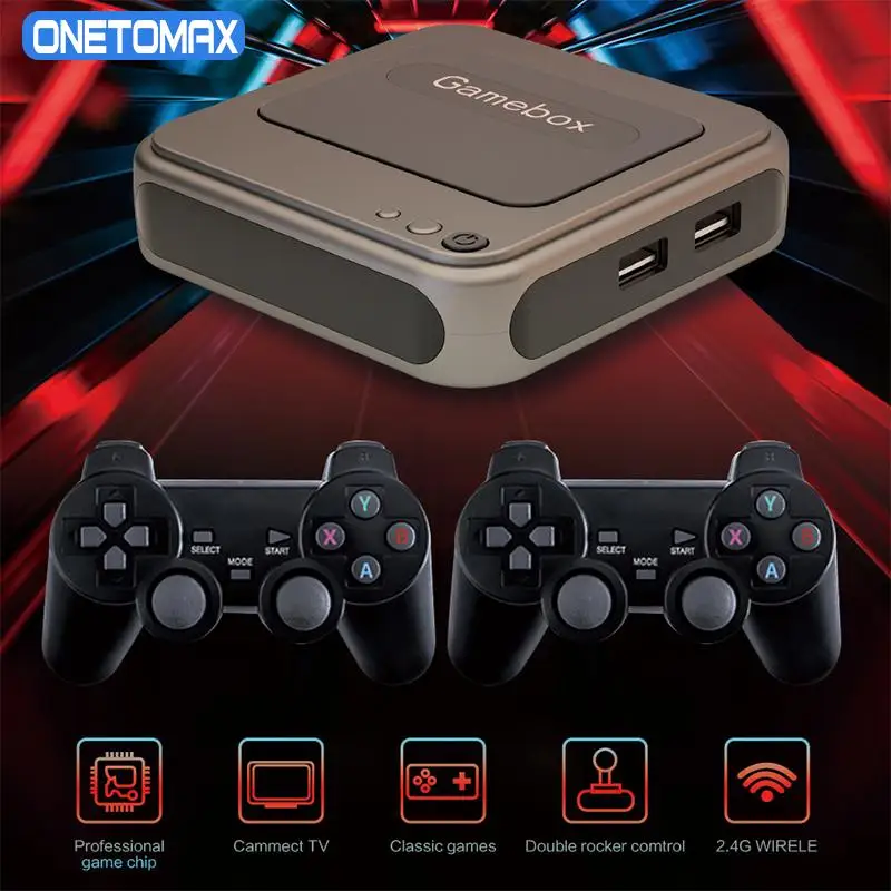 G7 TV Box + GAME BOX 2in1 4K HD Video Game Console 28000+ Retro Classic ...