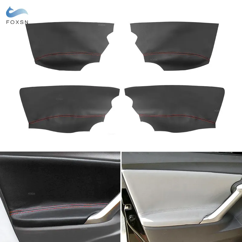 Hiasan-Mobil-Serat-Mikro-Kulit-Interior-Pintu-Panel-Sandaran-Tangan ...