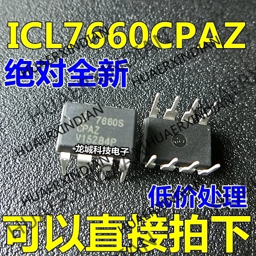 10 unids/lote nueva ICL7660CPAZ PMIC. DC DIP 8 en stock|Circuitos integrados| - AliExpress