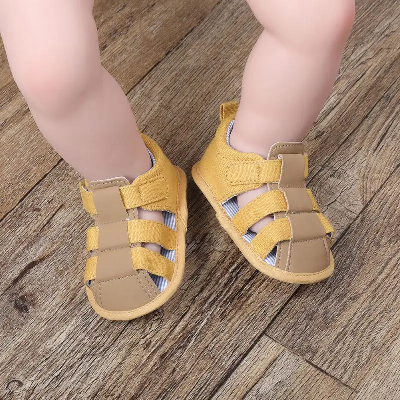 Baby Boys Summer Mixed Colors Shoes Breathable Anti Slip Sandals Toddler Soft Soled First ...