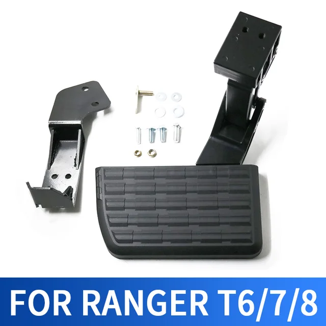 To Fit 2012-2019 Ford Ranger Retractable Back Rear Foot Step T-Step ...