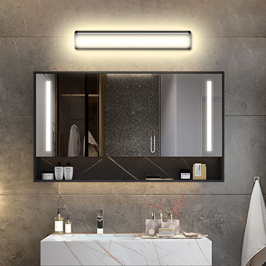 Over Mirror Bathroom Light Battery – Rispa