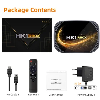 HK1 X4S Smart TV BOX Amlogic S905X4 Android 11.0 Dual Wifi Support 4K ...