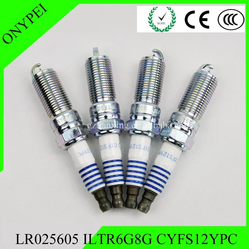 Lr025605 iltr6g8g 96621 cyf12ypc sparkプラグ (land rover検出スポーツ用) lr2レンジ ...