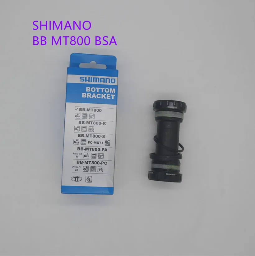 Shimano deore xt series mt800, suporte inferior sm bb mt800 hollowtech ii mtb 68/73mm m6000 ...