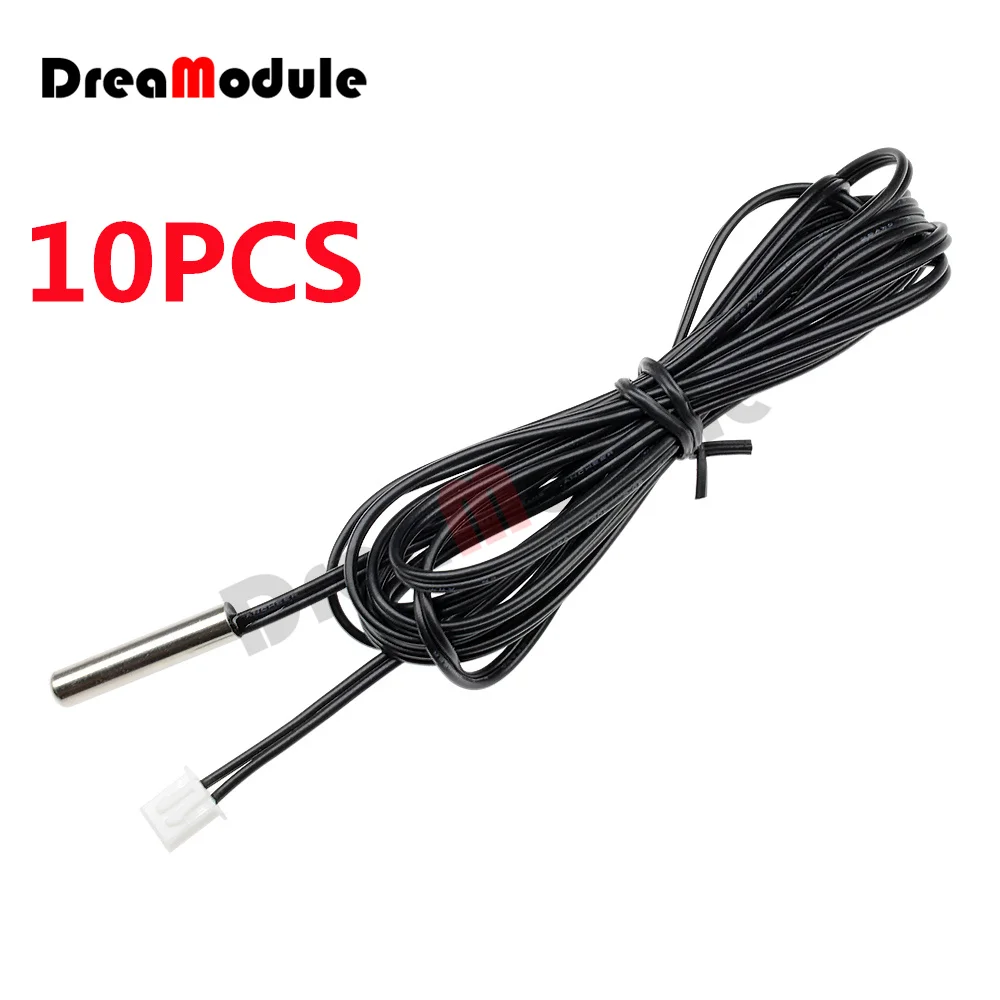 10PCS-0-5M-2M-3M-NTC-Thermistor-Temperature-Sensor-Waterproof-Probe ...