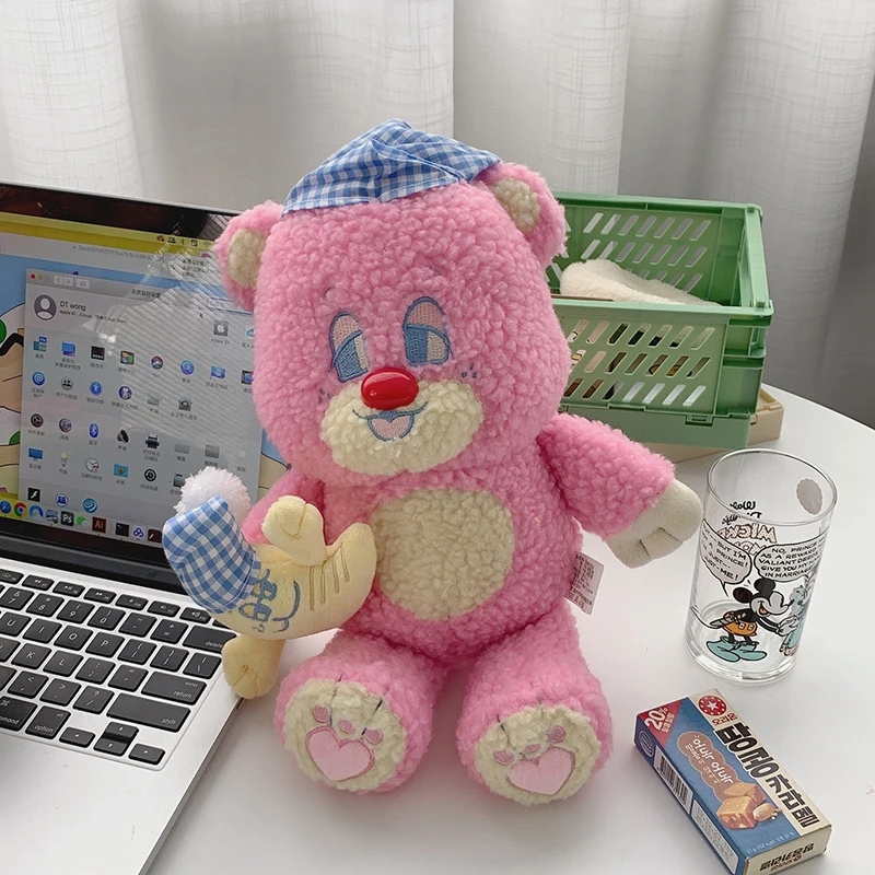 Anime Hugging Teddy Bear