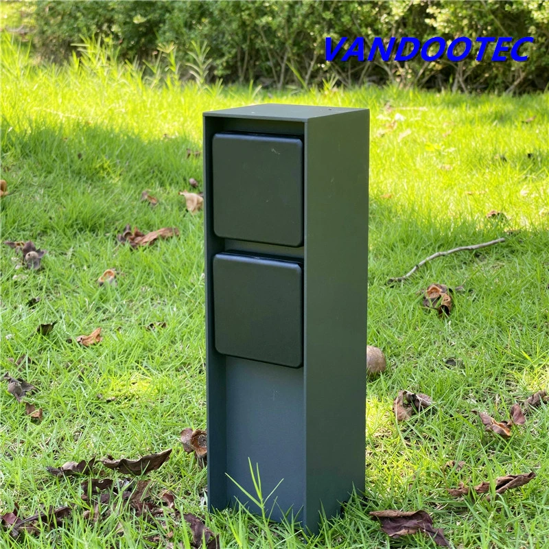 Outdoor Socket 2-way Eu Sockets 3680w 16a Aluminium Body Energy Column ...