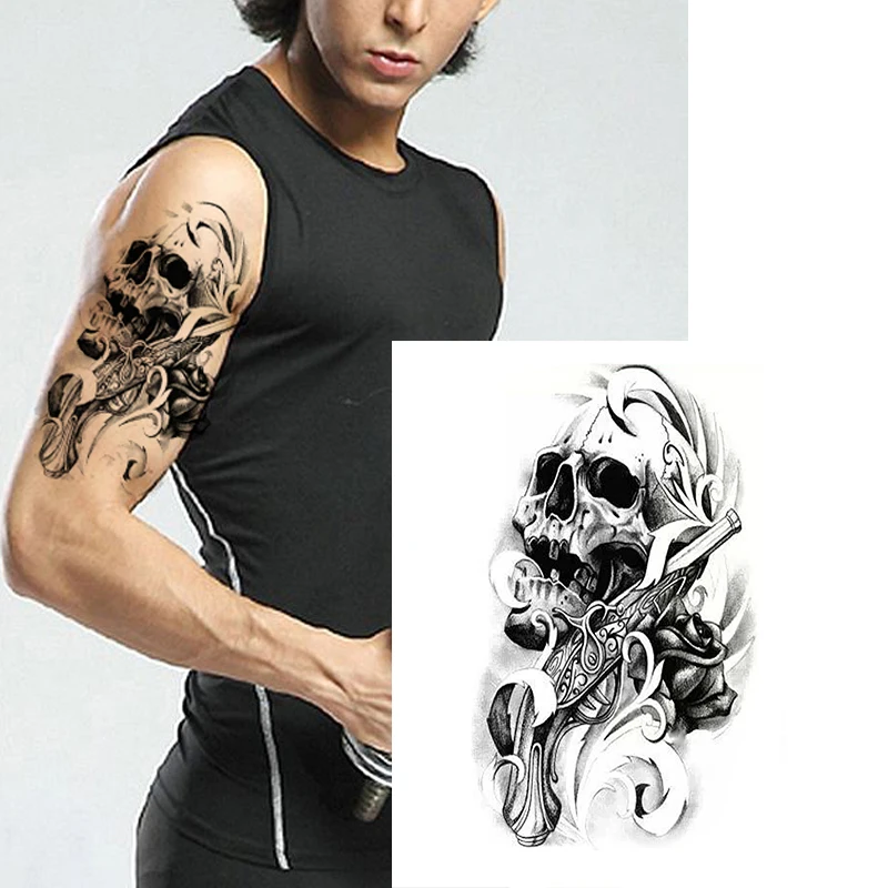 Awesome Skull Arm Tattoos