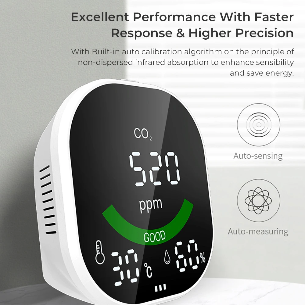 Other Security & Surveillance - Air Quality Co2 Monitor Carbon Dioxide ...