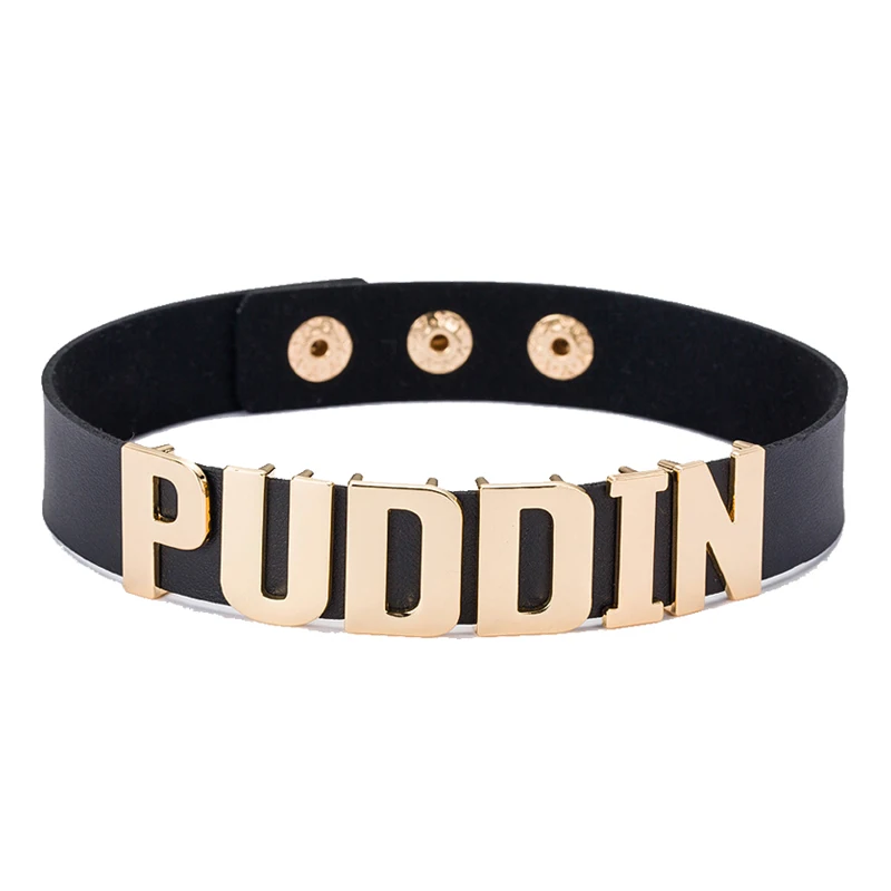 Puddin Necklace Girl | Halloween Jewelry | Necklace Collar | Puddin ...