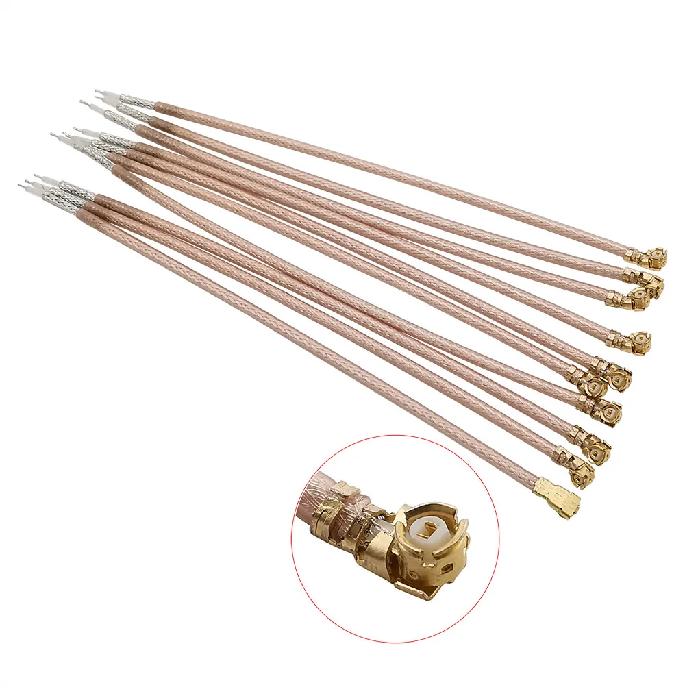 100Pcs IPX IPEX U.fl Ufl Female Connector Single head Jack RG178 ...