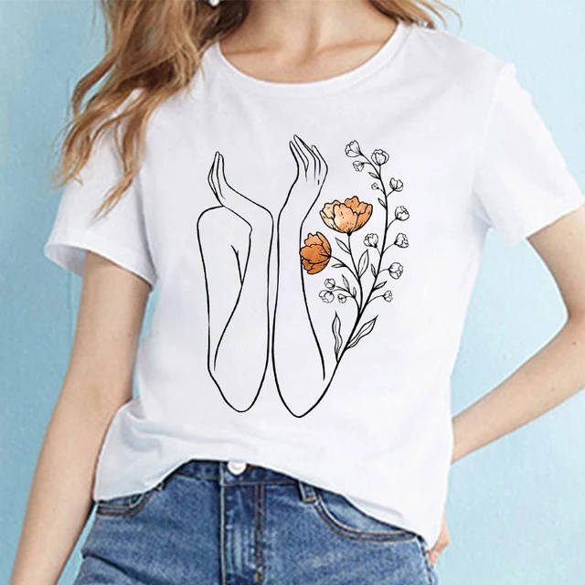 Line T Shirts Women