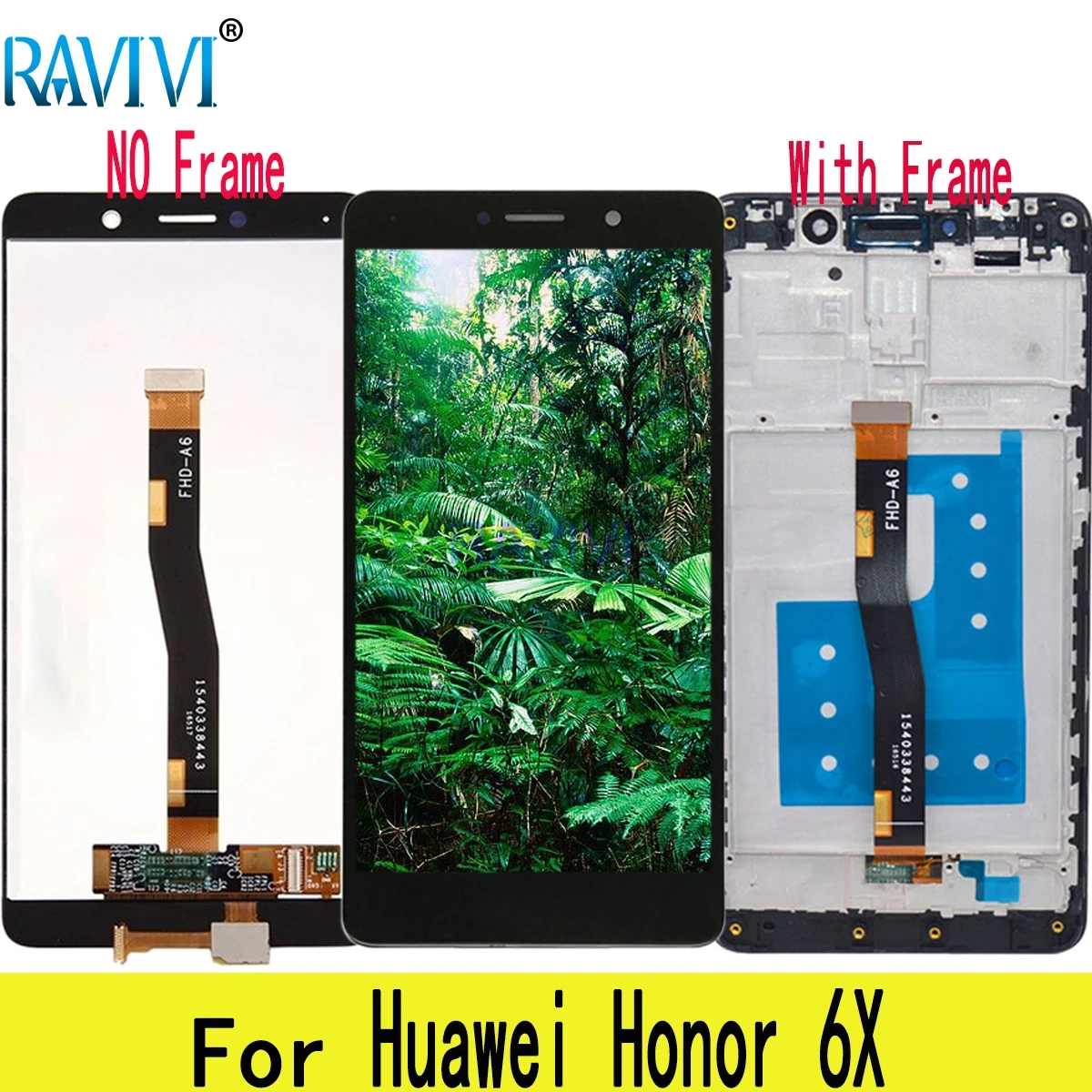 화웨이 명예 6X LCD 디스플레이 BLN L24 BLN AL10 BLN L21 BLN L22 터치 스크린 디지타이저 어셈블리 ...