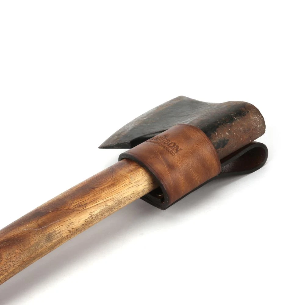 Tourbon Hunting Genuine Leather Ax Holder Blade Sheath Hatchet Hammer ...
