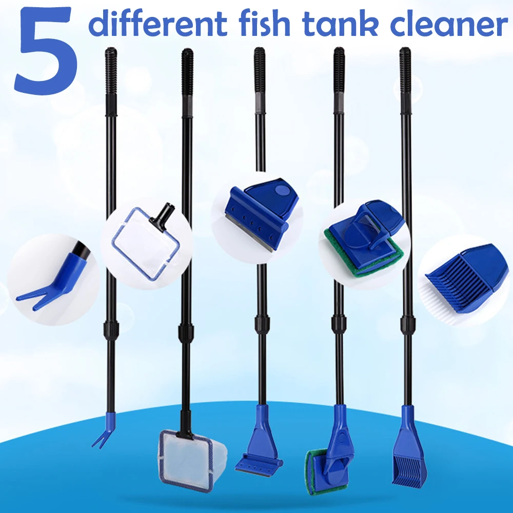 Aquarium-Cleaner-Magnetic-Fish-Tank-Cleaning-Brushes-Glass-Window-Algae ...