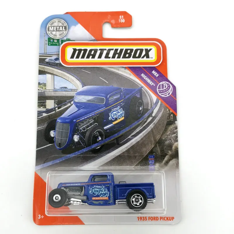 Matchbox 1935 Ford Pickup Blue MBX Highway Rare Miniature Collectable ...
