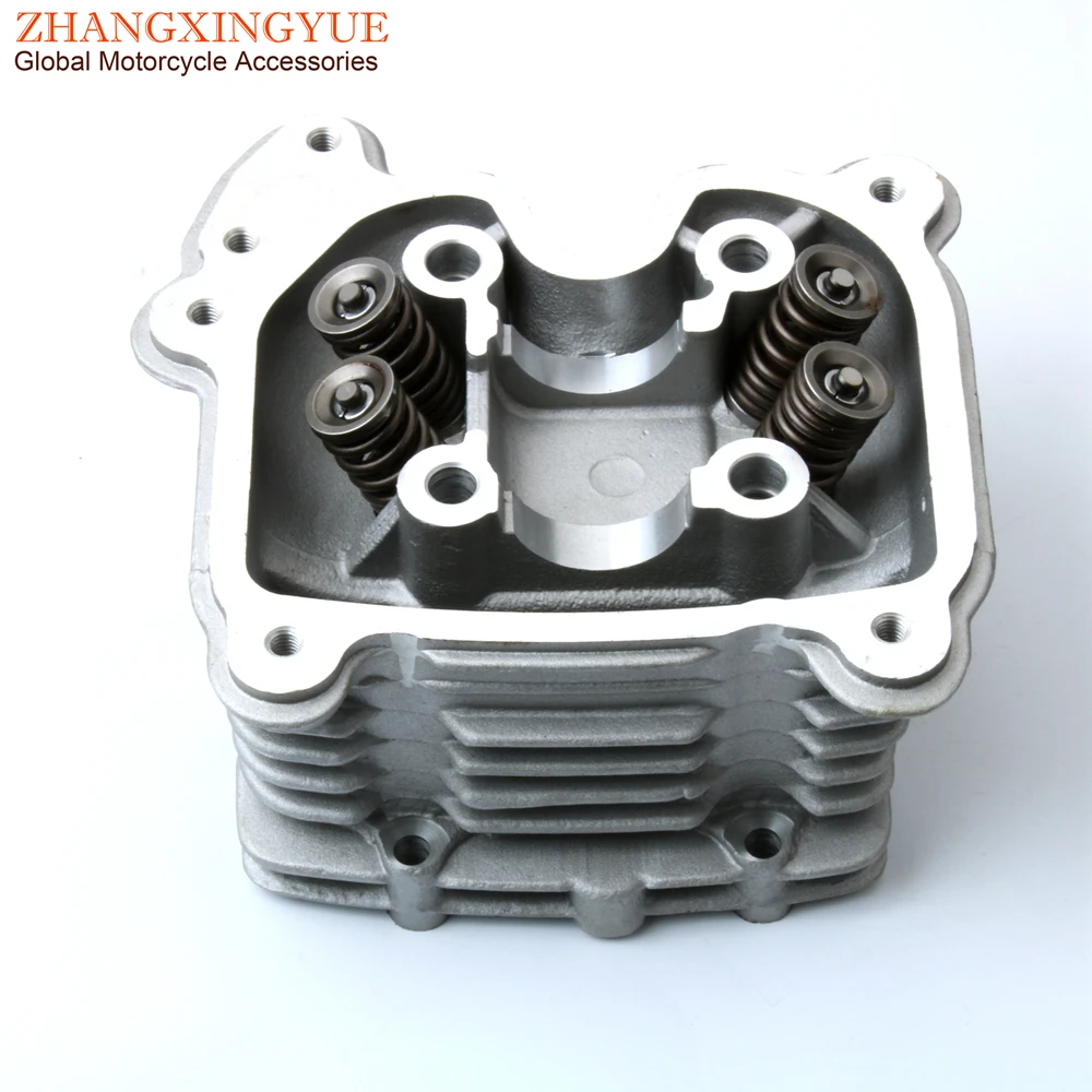 Scooter 4 Valve 4v Cylinder Head Kit For Gy6 Gp110 125cc 150cc 180cc ...