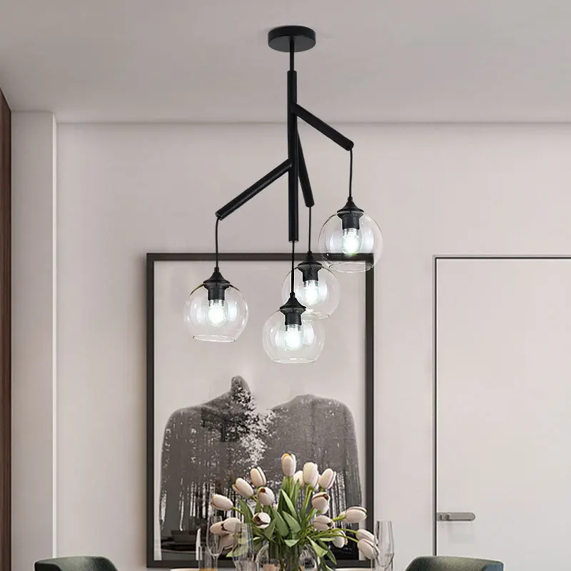 Lumin-ria-pendente-moderna-suspensa-lumin-ria-de-cristal-para-sala-de ...