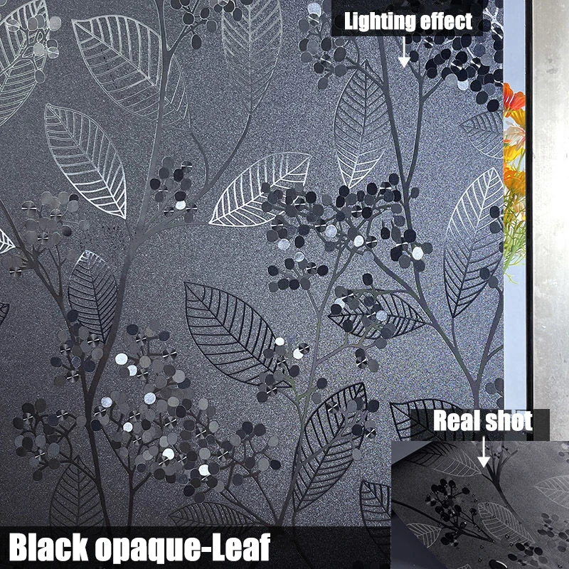 Black Opaque Glass Windows