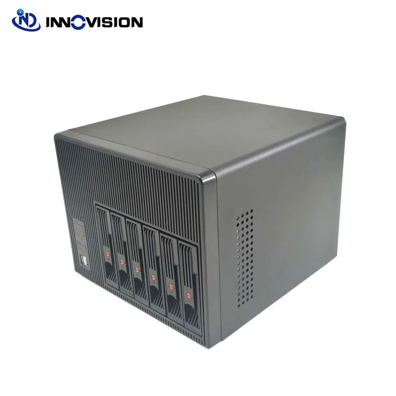 2022 New High Quality 6bays Nas Storage Case Hot Swap Server Chassis ...