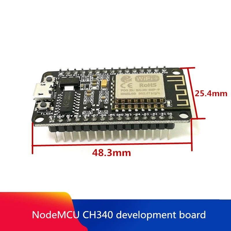 NodeMCU CH340 Development Board ESP8266 Development Board Serial Port ...