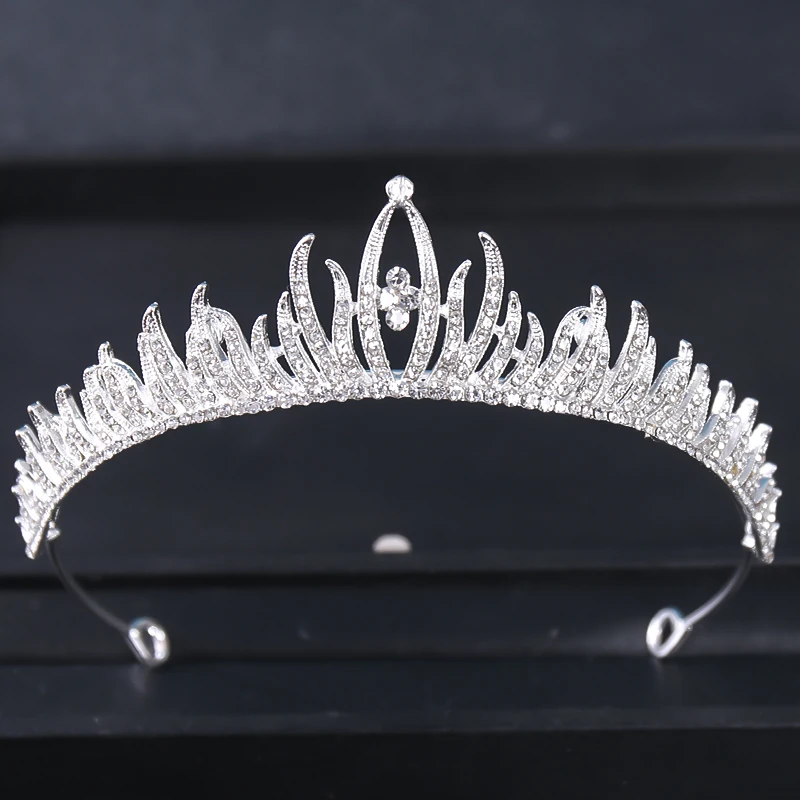 Simple Silver Tiara