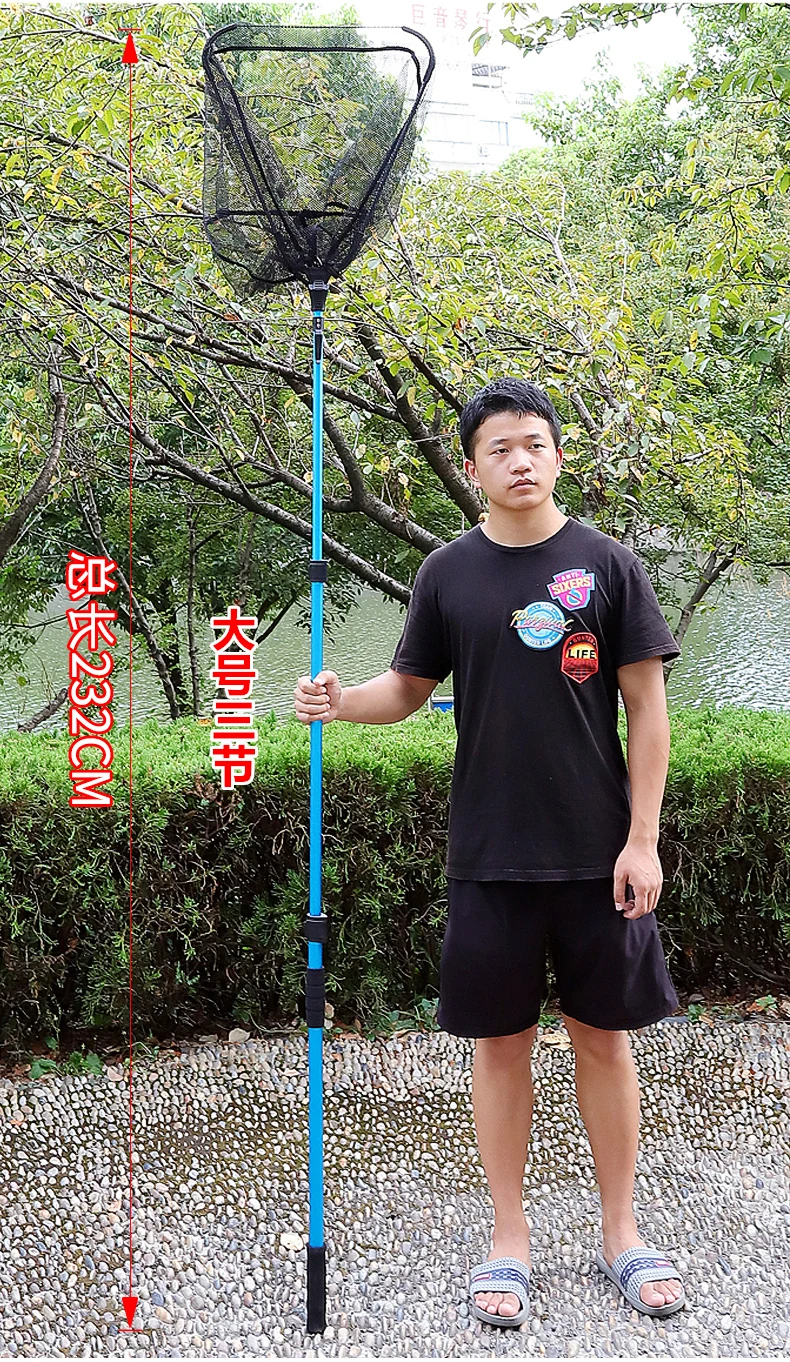 Aluminum-Alloy-Big-Size-Net-Retractable-Fishing-Net-Telescoping ...