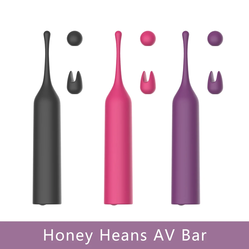 Ultrasonic-Wave-Honey-Bean-Second-Tide-Vibrator-G-Spot-Teaser-Masturbator-Massage-Stick-Adult ...