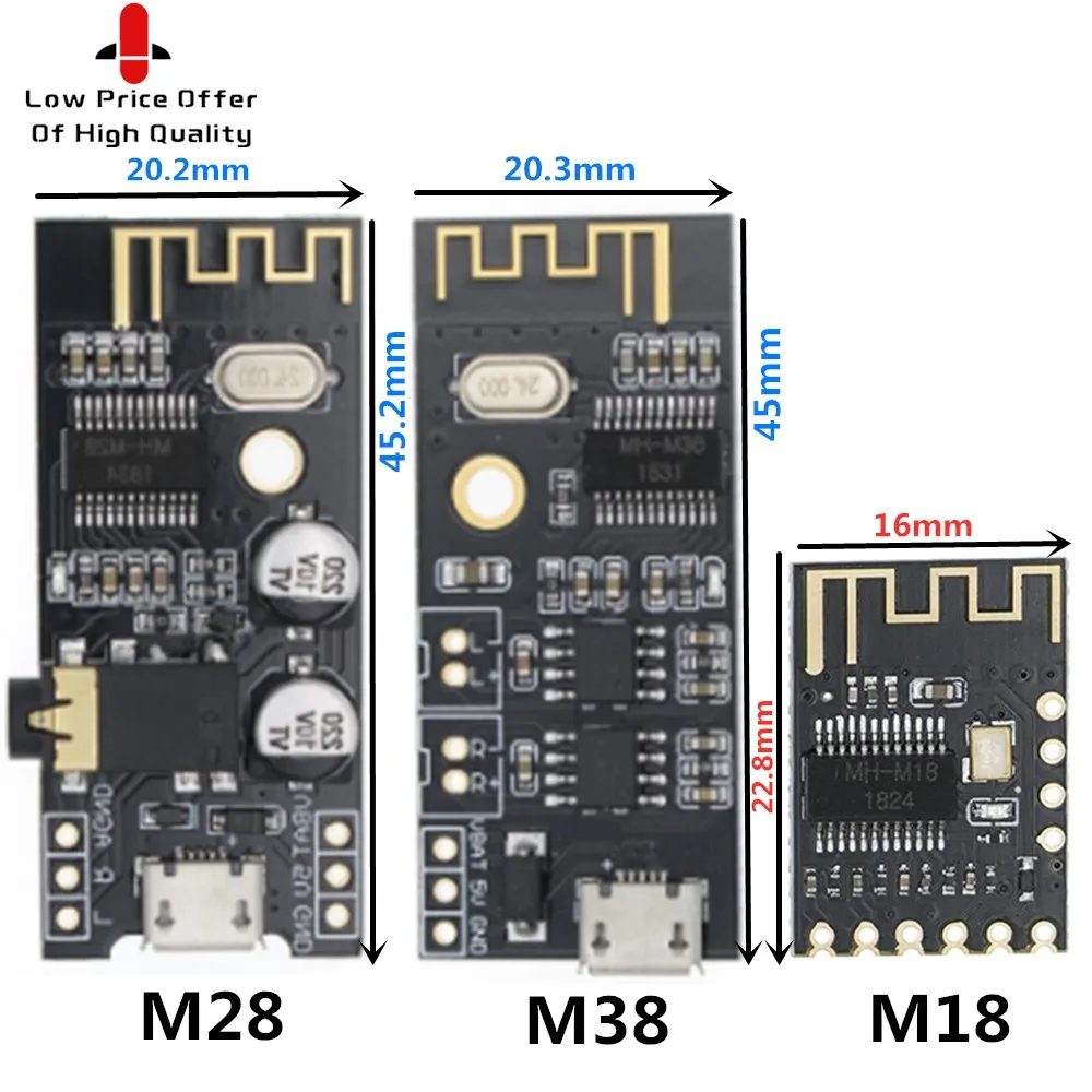 MH-MX8 Wireless Bluetooth MP3 Audio Receiver board Module BLT 4.2 mp3 Lossless Decoder DIY Kit ...