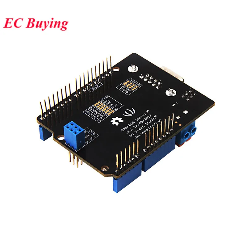 Placa De Expansão Para Barramento Can-bus Escudo V2 Iic I2c E Uart Para Arduino Circuitos Integrados
