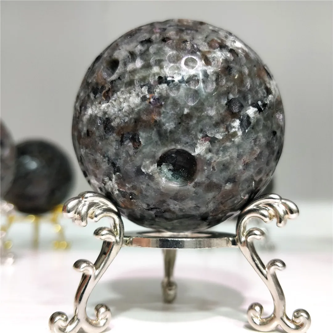 Rocks & Geodes Natural Yooperlite Sphere Genuine Yooperlite Crystal ...