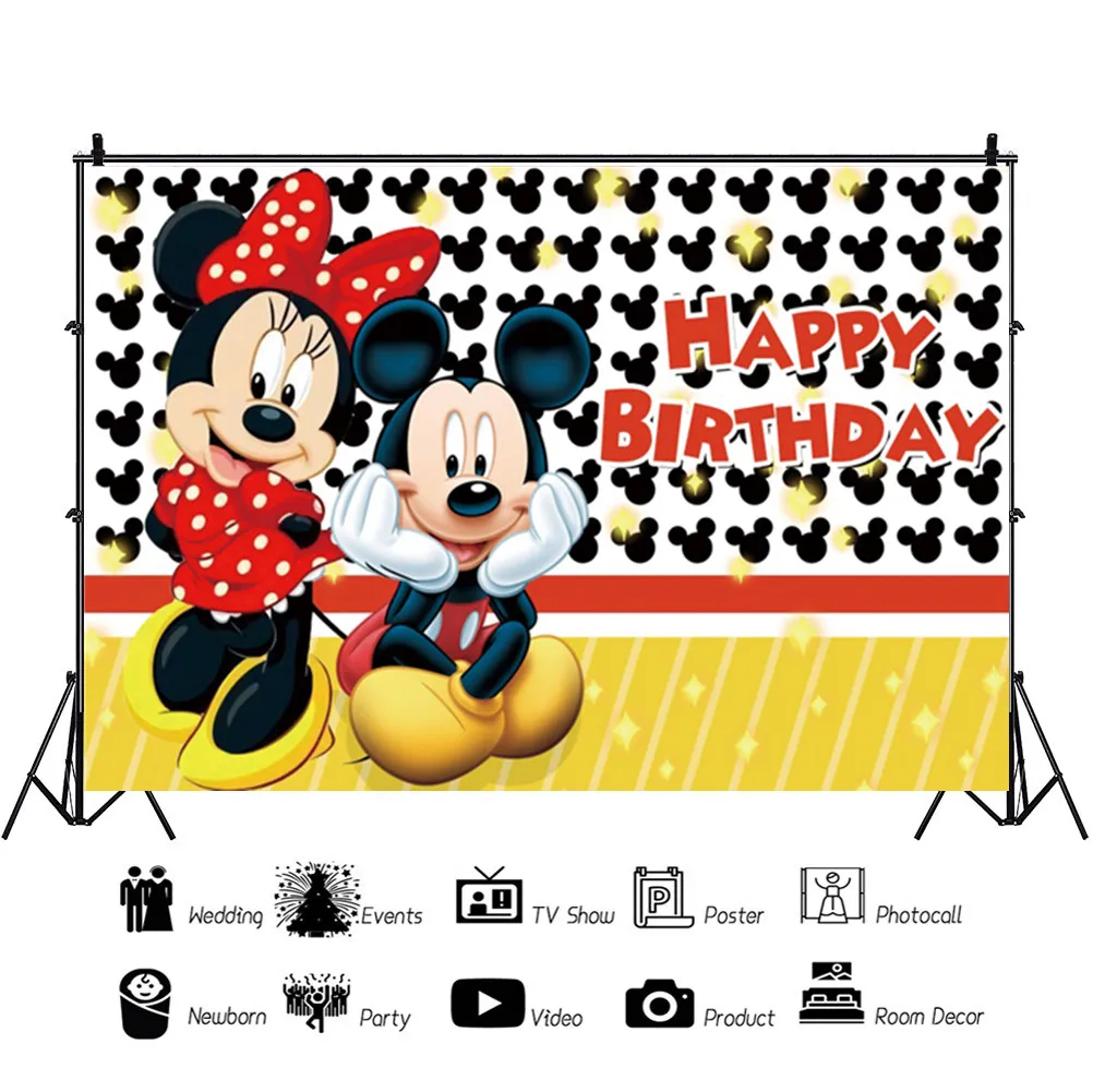 Mickey Mouse Birthday Poster