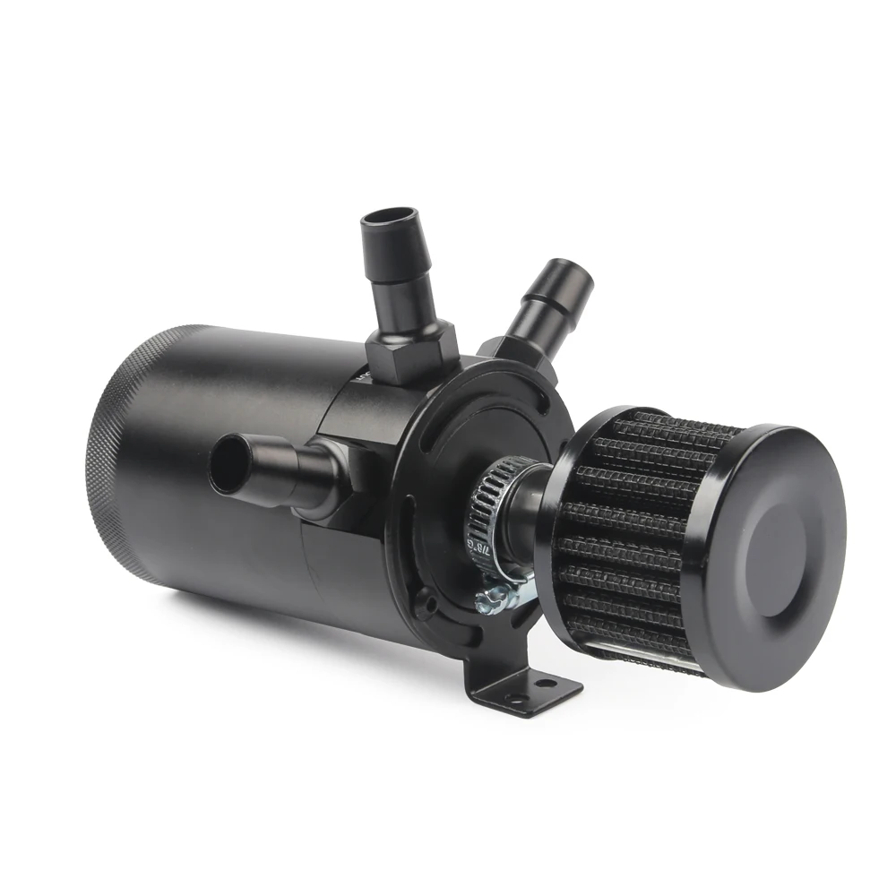 Alum-nio-Oil-Catch-Can-Tank-com-filtro-de-respiro-Separador-de-leo-Mini ...