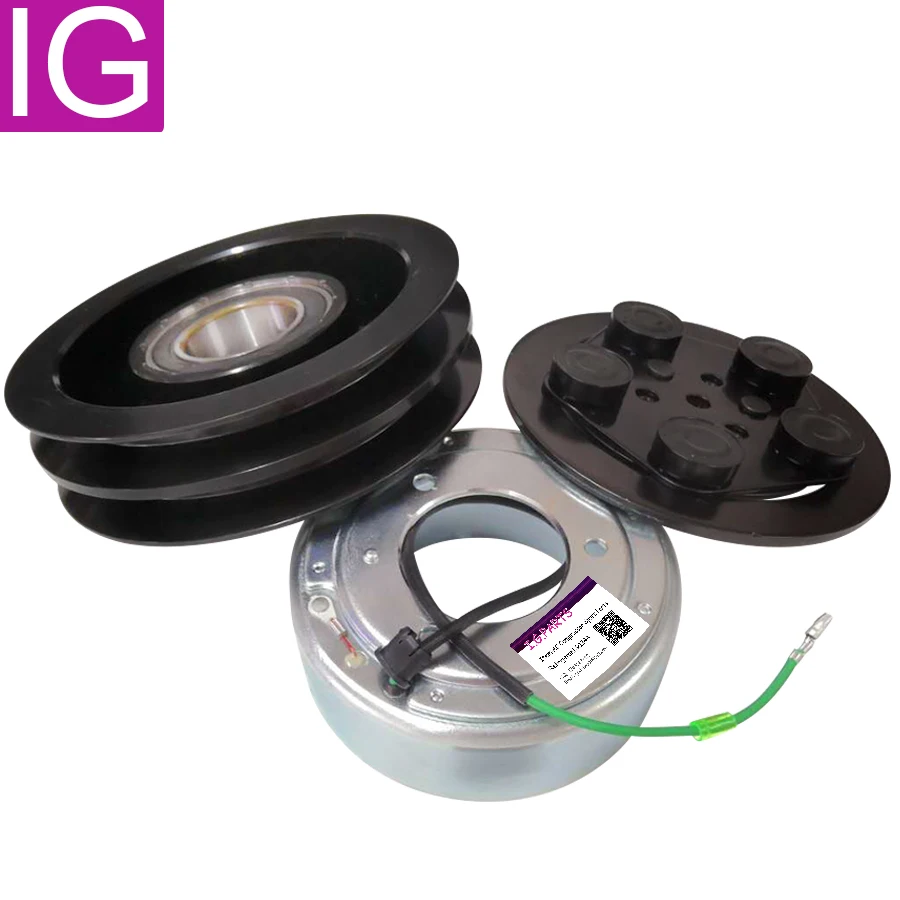 FOR 2A TM31 AUTO AC COMPRESSOR CLUTCH 24V TM AUTO CLUTCH CAR Pulley ...