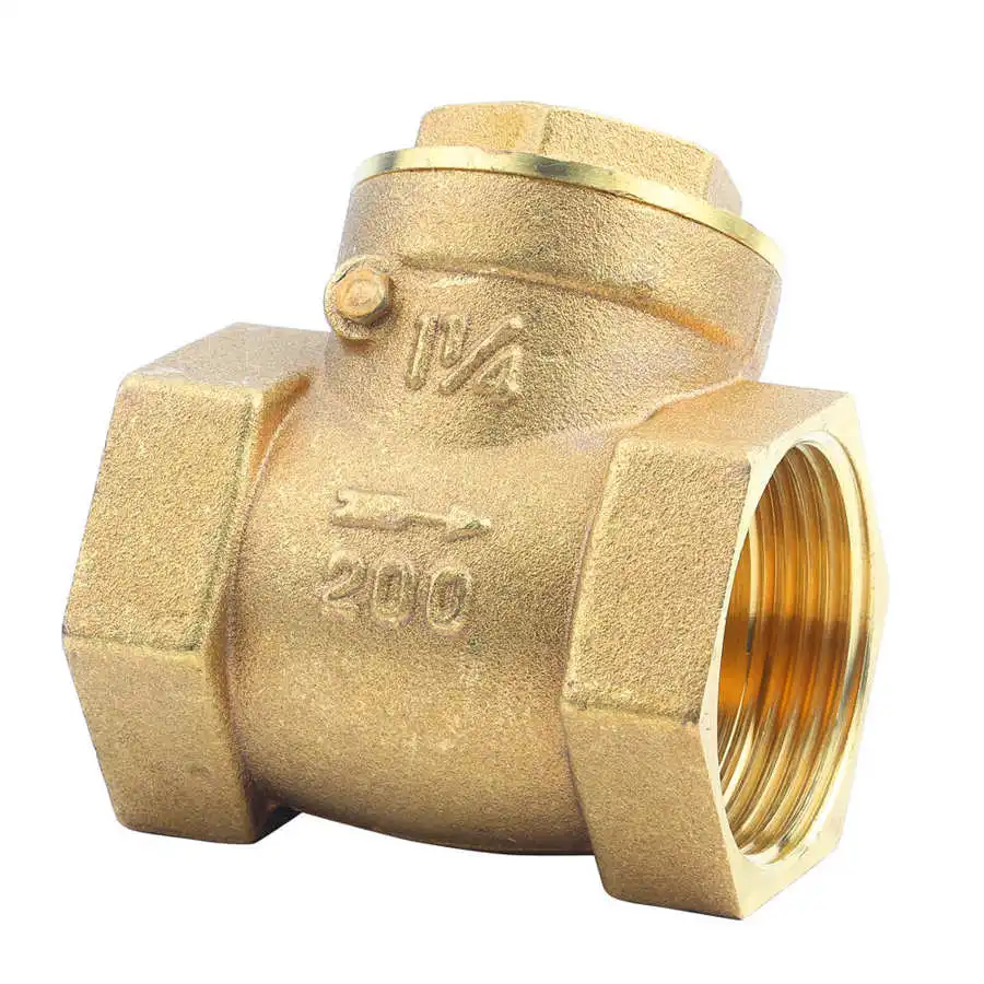 Actuator-Ball-Valve-DN32-DN40-DN50-Female-Thread-Brass-Non-return-Swing ...