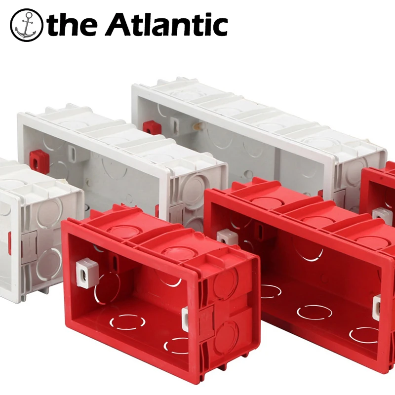 US AU Standard Mounting Box Internal Cassette Junction Wiring Case Wall ...