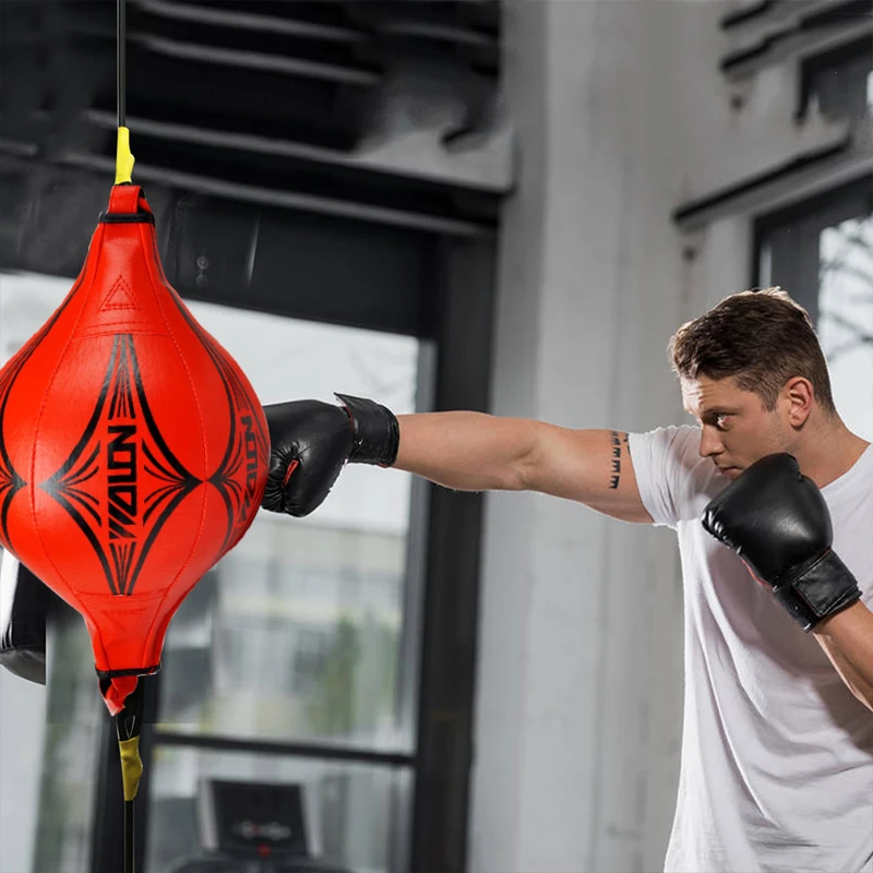 2021-Punching-Ball-PU-Pear-Boxing-Bag-Training-Reaction-Speed-Speed ...