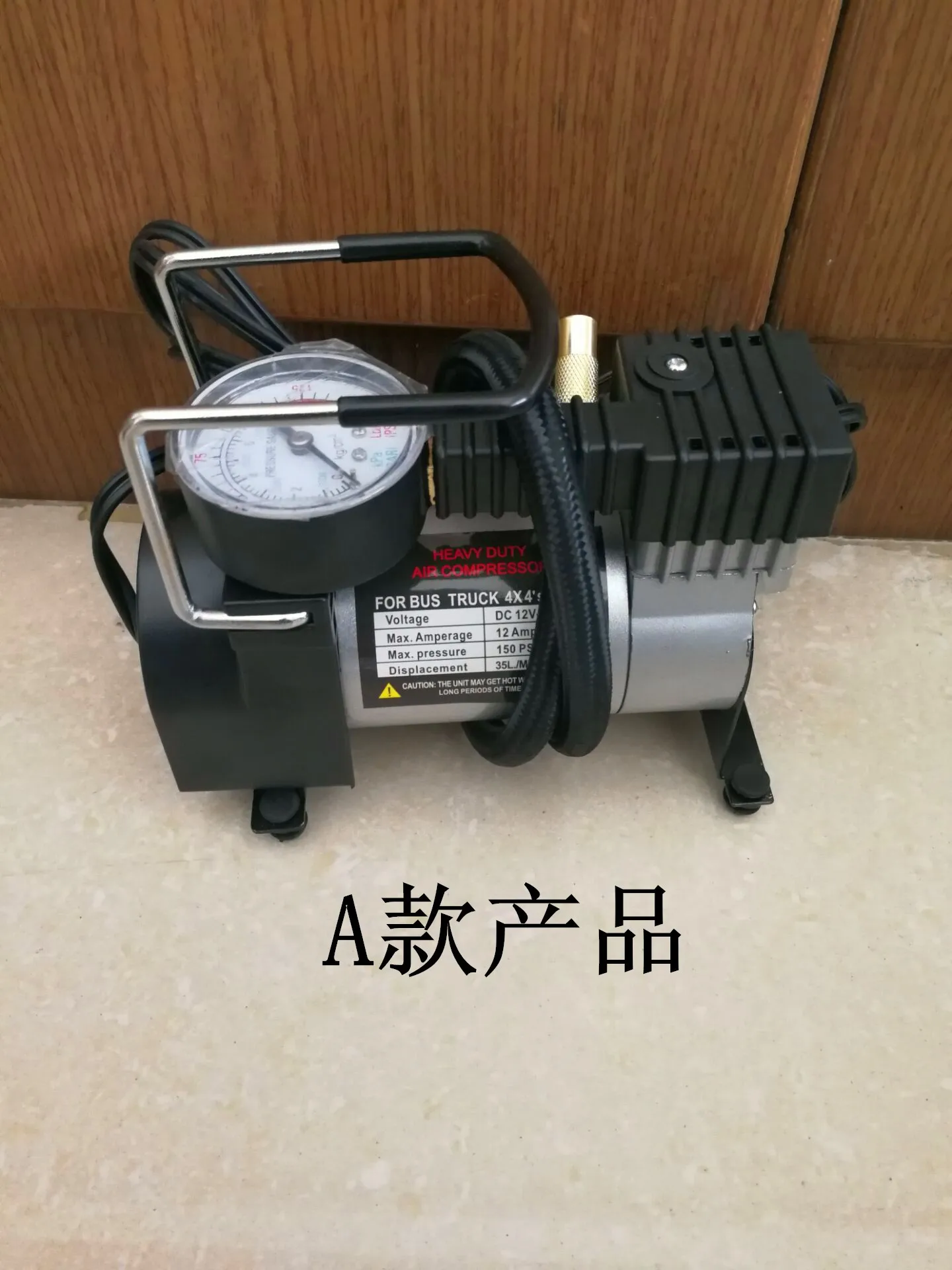 Одно-цилиндр Металлический воздушный насос транспортного средства ...